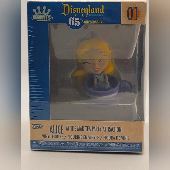 Funko | Toys | Funko Mini Vinyl Figure Disneyland 65th Alice Mad Tea ...